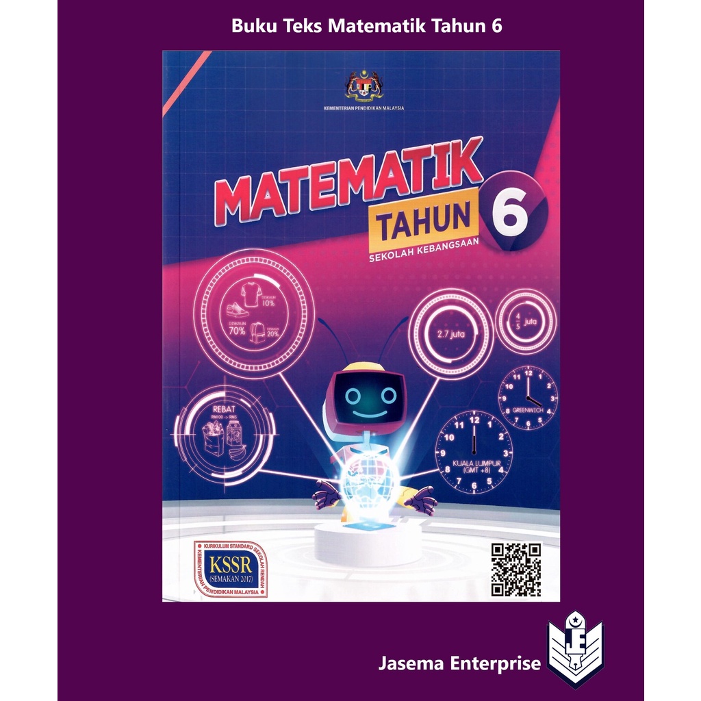 Buku Teks Matematik Tahun 6 [9789834932770] | Shopee Malaysia