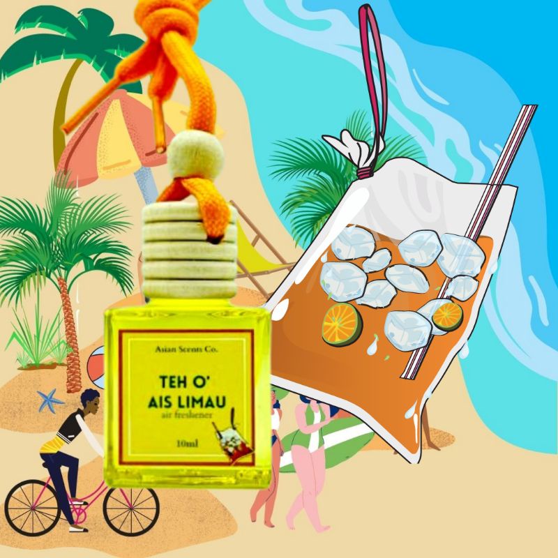 Asian Scents Co. - Teh O Ice Limau air freshener (10ml) | Shopee Malaysia