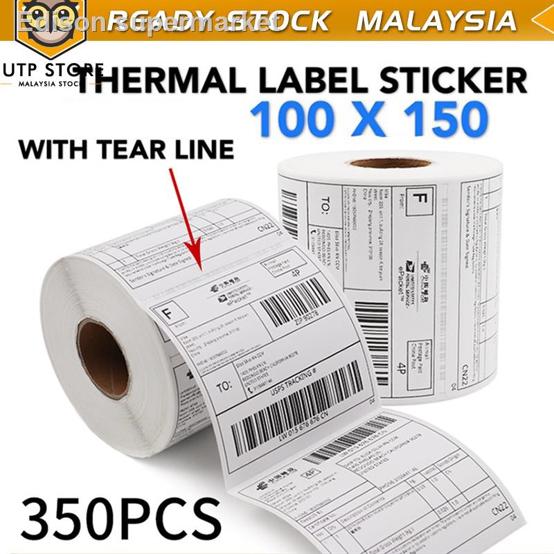 UTP Thermal Printer Label Sticker Courier Bag Shipping Air Waybill ...