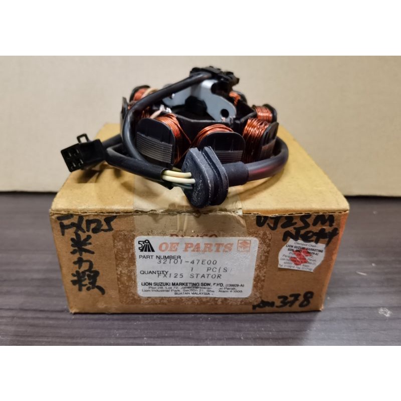 Suzuki FX125 Stator Assy NOS 32101-47E00 * 100% Original A12 | Shopee ...