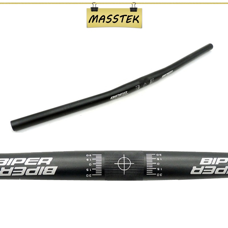 MASSTEK @Johor 25.4*625mm Bicycle Alloy Fixie Handlebar Bicycle Handlebar Bike Flat Handlebar ...