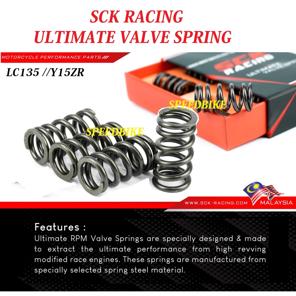 SCK RACING JAPAN ULTIMATE Y15 LC135 VALVE SPRING - MADE IN JAPAN ...