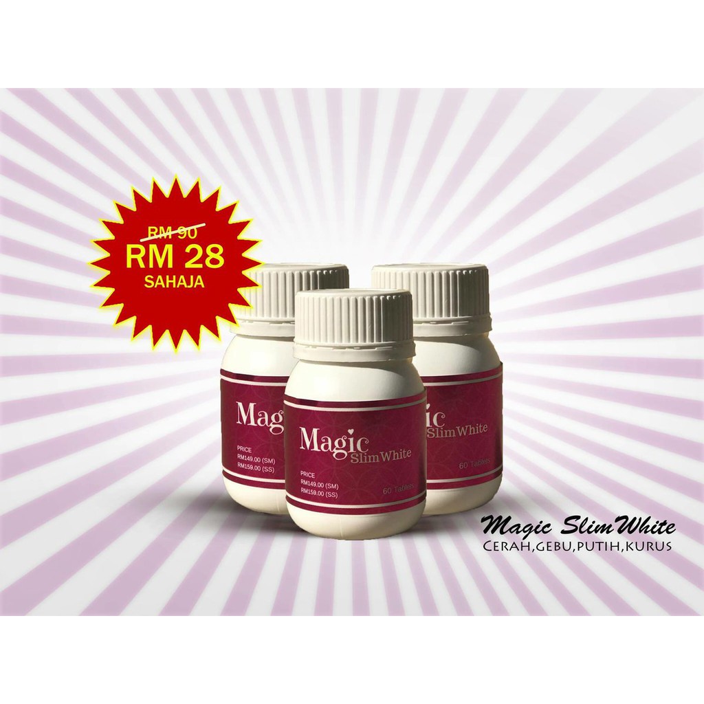 🔥MAGIC SLIM WHITE🔥 | Shopee Malaysia