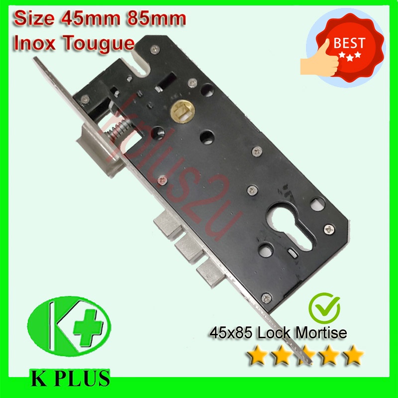 45*85mm Door Mortise Pintu Motis Case Lock 锁体锁盒锁芯 Door Kunci Motis ...
