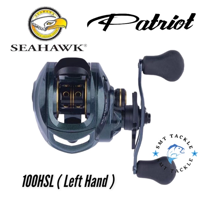 SEAHAWK PATRIOT 100HSL BC REEL (LEFT/ KAYU KIRI SAHAJA) | Shopee Malaysia