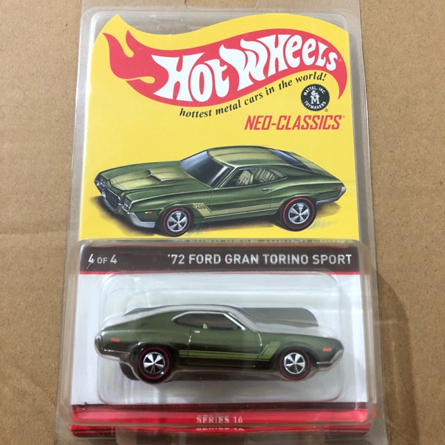 Hot Wheels Neo-Classics 72 Ford Gran Torino Sport #3552/5000 | Shopee Malaysia