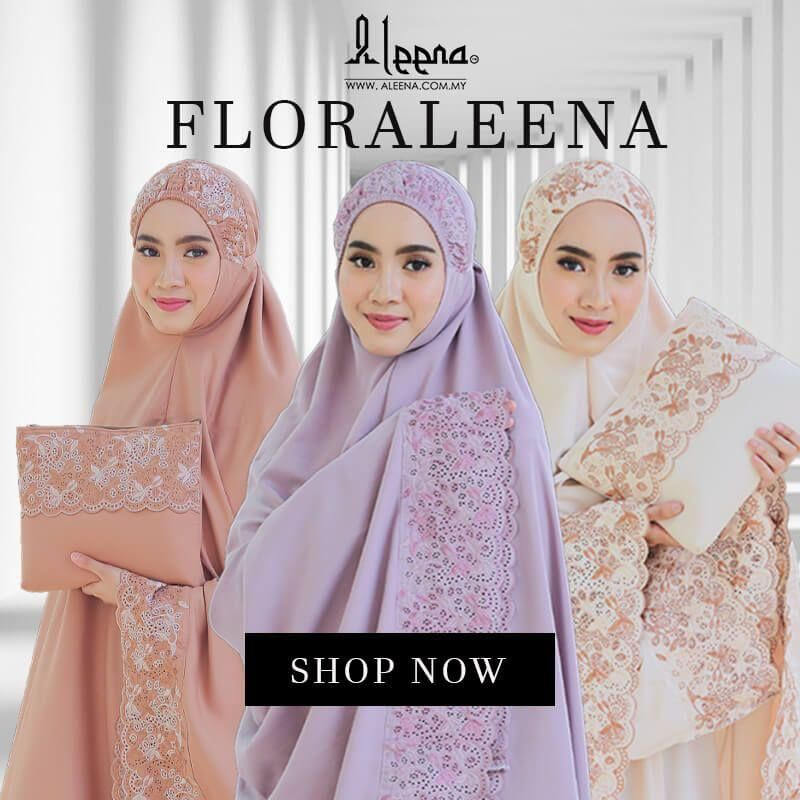 Telekung Design Aleena Cantik Vietnam | Shopee Malaysia