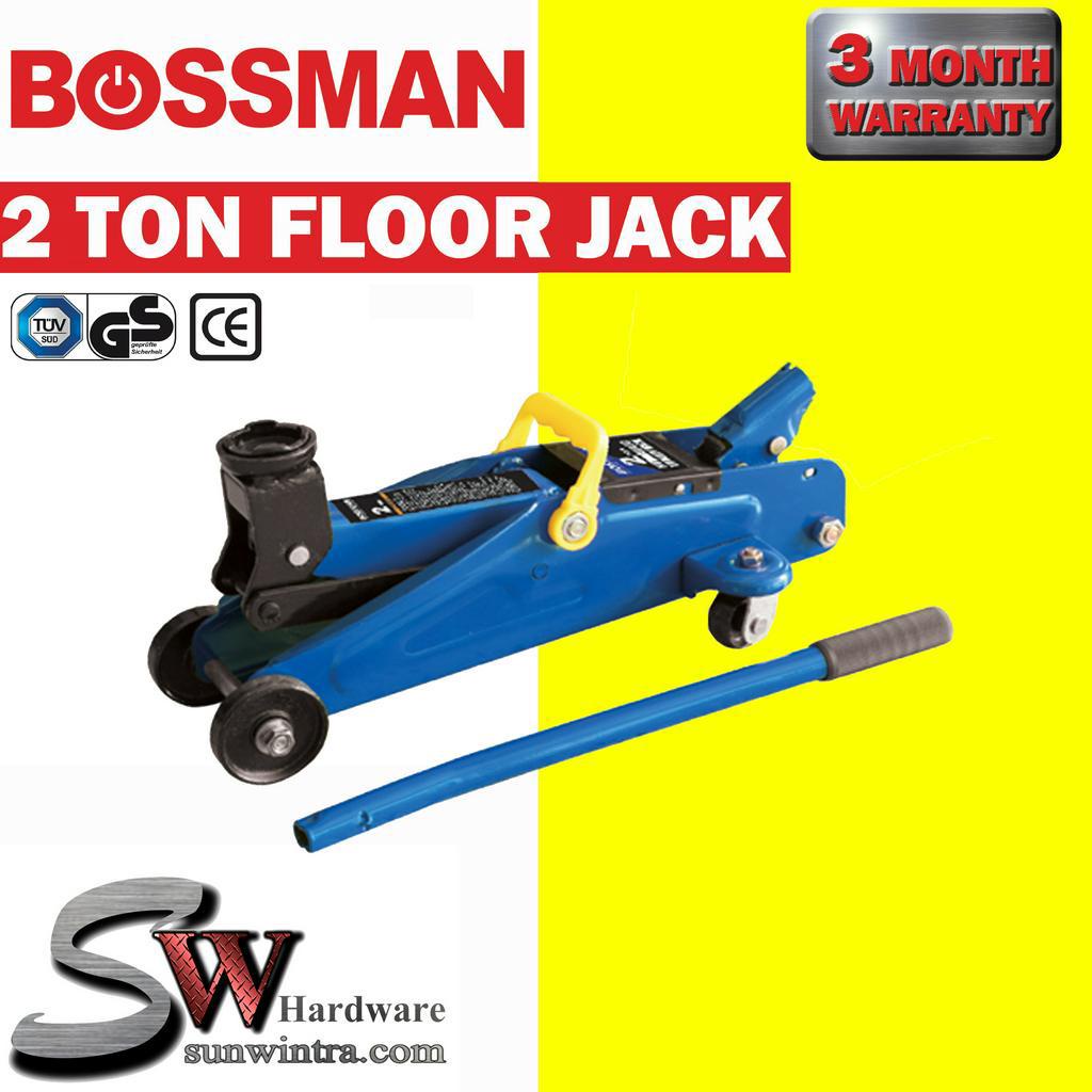 Bossman Heavy Duty 2 Ton Hydraulic Floor Jack (9kg) BTA820012 | Shopee ...