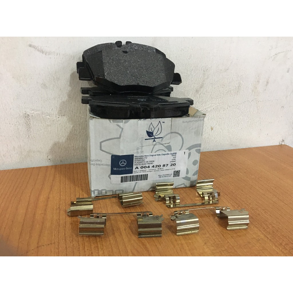 MERCEDES W211 FRONT BRAKE PAD A0034209920 / A0044208720 | Shopee Malaysia