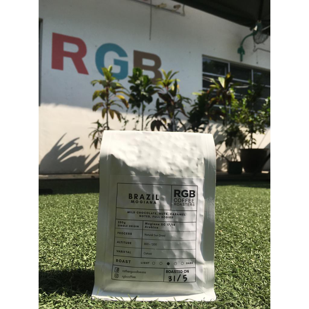 [RGB Coffee] Brazil Mogiana Arabica (Roasted Coffee Beans) | Shopee ...