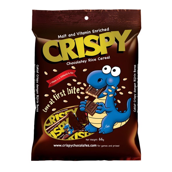 Crispy Chocolate Rice Cereal 66g | Shopee Malaysia