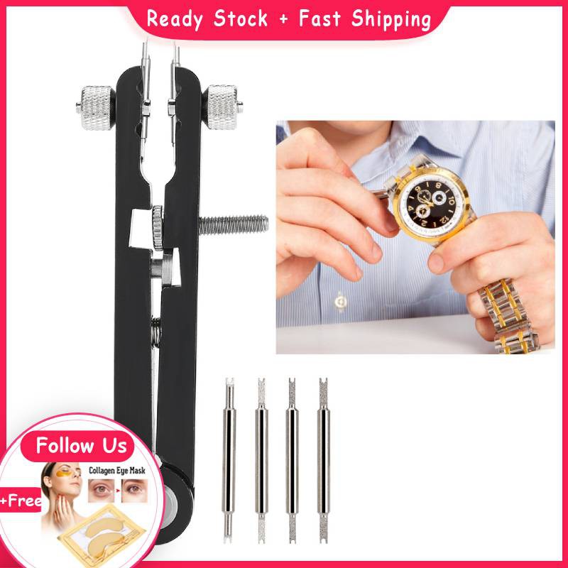6825 Alloy Watch Strap Remover Adjuster Tool V shaped Spring Bar Plier ...