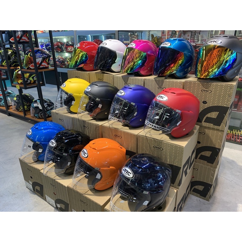 HELMET ARC RITZ (NEW) | Shopee Malaysia