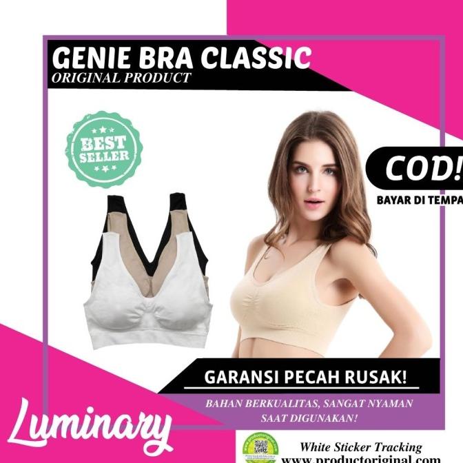 GENIE BRA Genie CLASSIC BRA (1 BOX CONTAINS 3 SET/PCS) | Shopee Malaysia