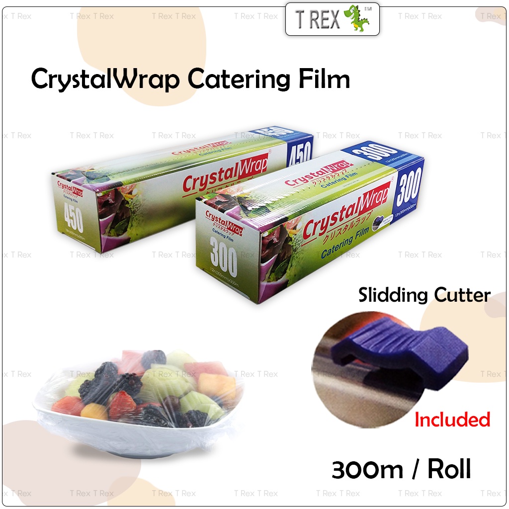 CrystalWrap Catering Film / Food Wrap / Cling Film / Wrap Film with ...