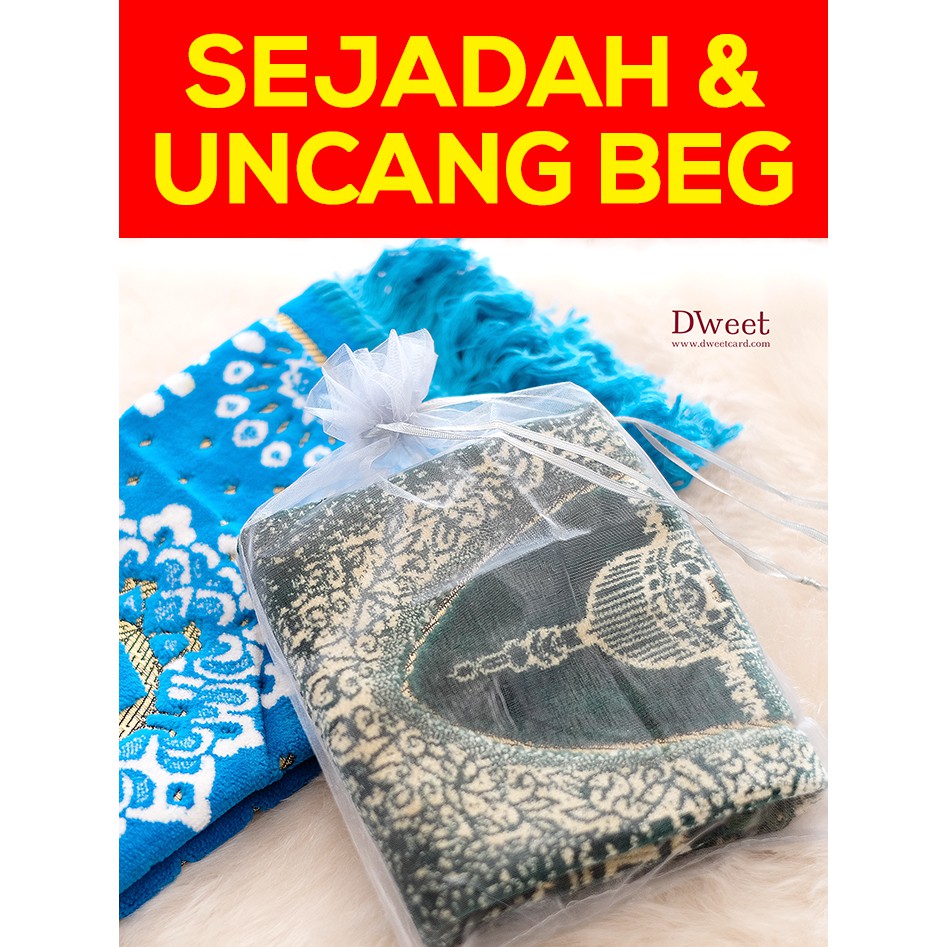 Wedding Door Gift Kahwin Murah Borong Sejadah Mini Doorgift / Hadiah ...