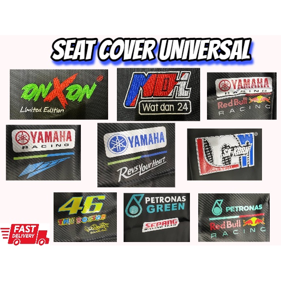 KING DRAG PETRONAS YAMAHA RACING SEAT COVER ONXON THAI THONG DESIGN ...