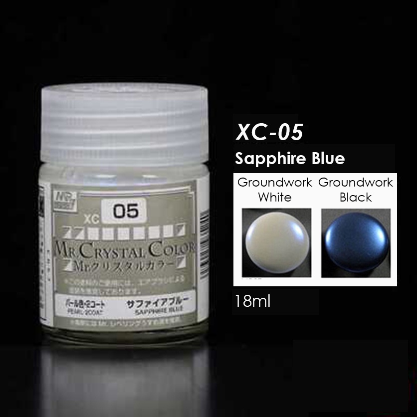 Mr Hobby Mr Crystal Color XC XC01-XC08 18ml / Pearl Hobby Paint ...