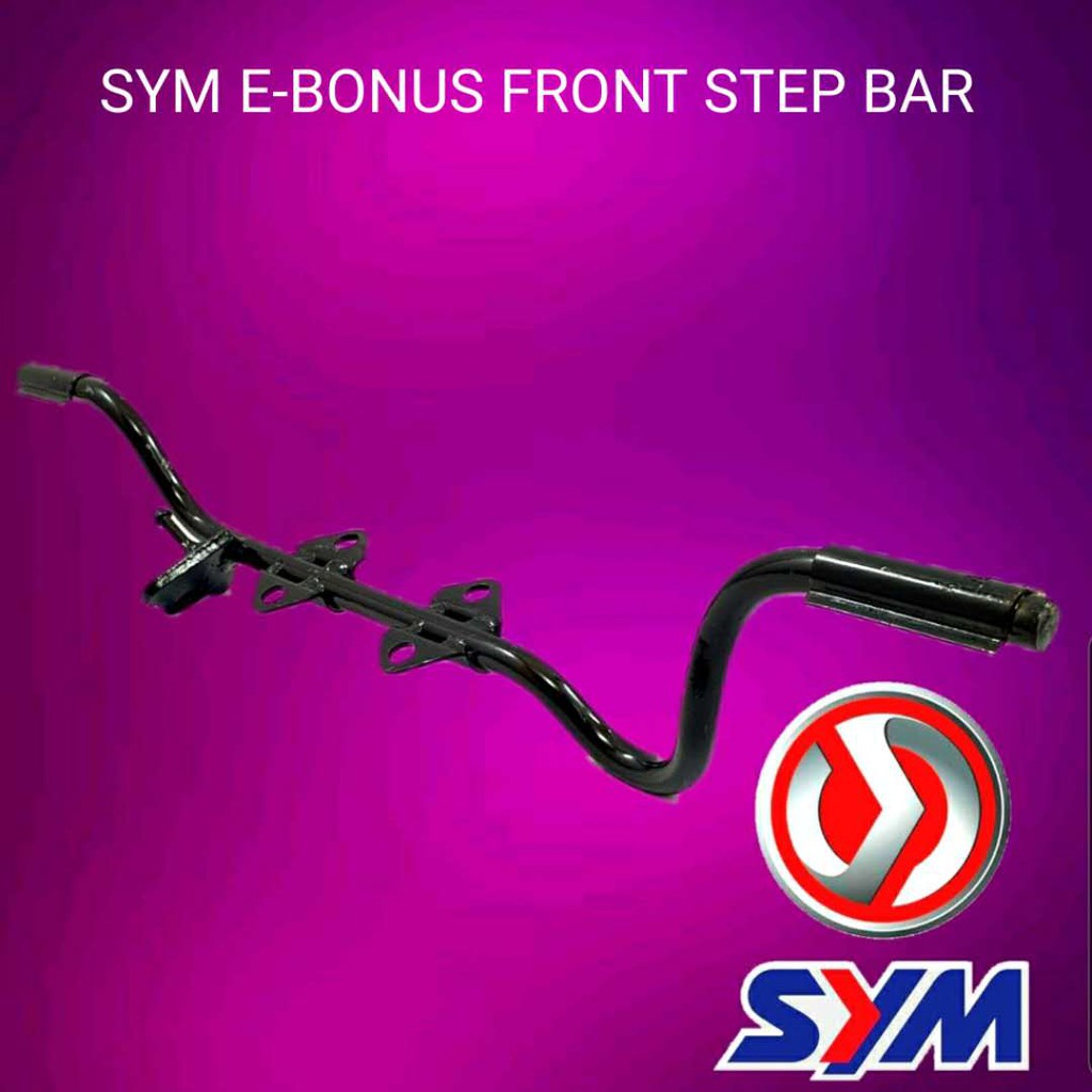 EBONUS 110 E-BONUS EBONUS110 SYM FRONT STEP BAR ASSY COMP COMPLETE SET ...
