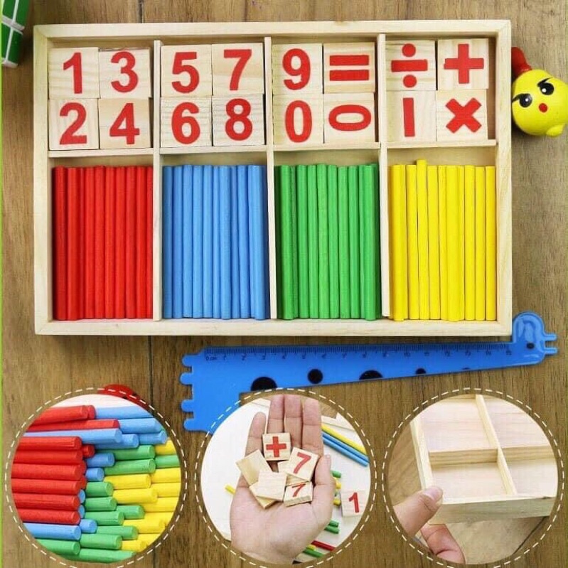 Math Learning Stick Set With Numbers | Shopee Malaysia