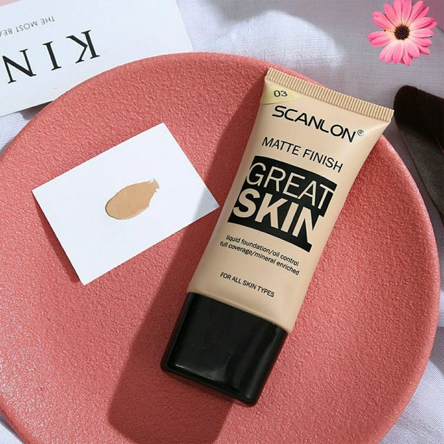 Scanlon Matte Finish Great Skin Flawless Effect Tube Foundation ...