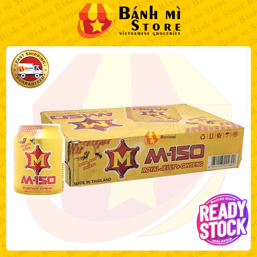 M150 ENERGY DRINK 250ML (24BTL X 250ml = 1 CARTON) | Shopee Malaysia
