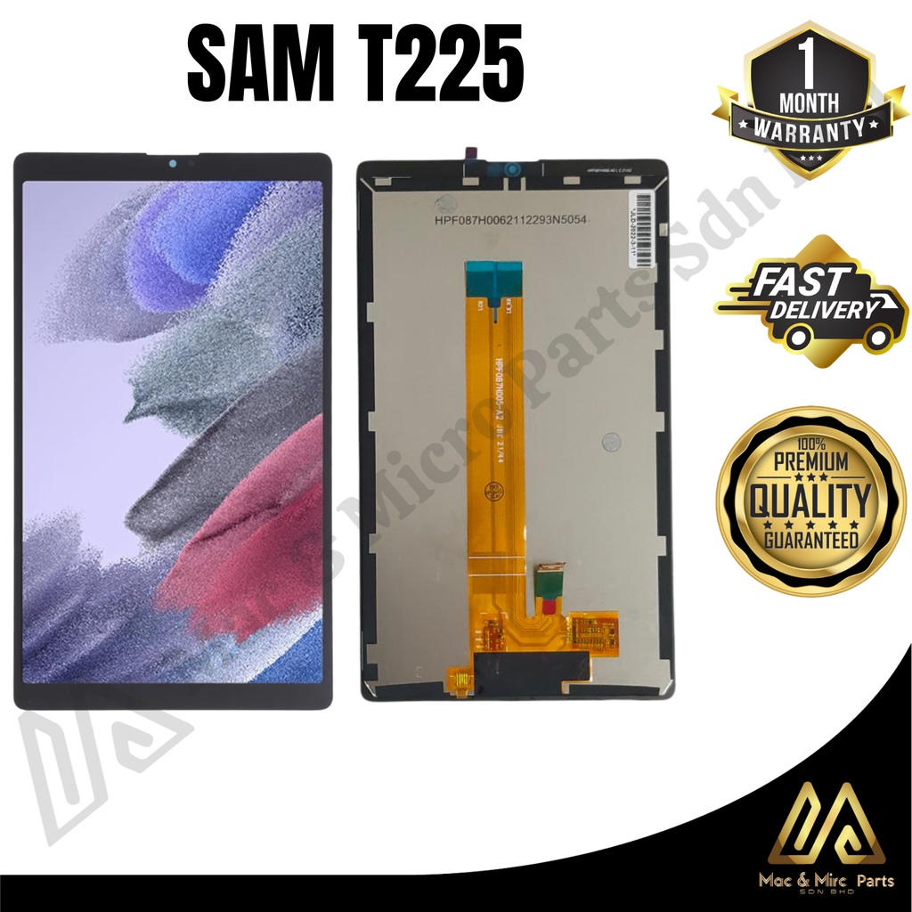 SAMSUNG T225 ( A7 LITE ) ORIGINAL FULLSET LCD TOUCH DIGITIZER ...
