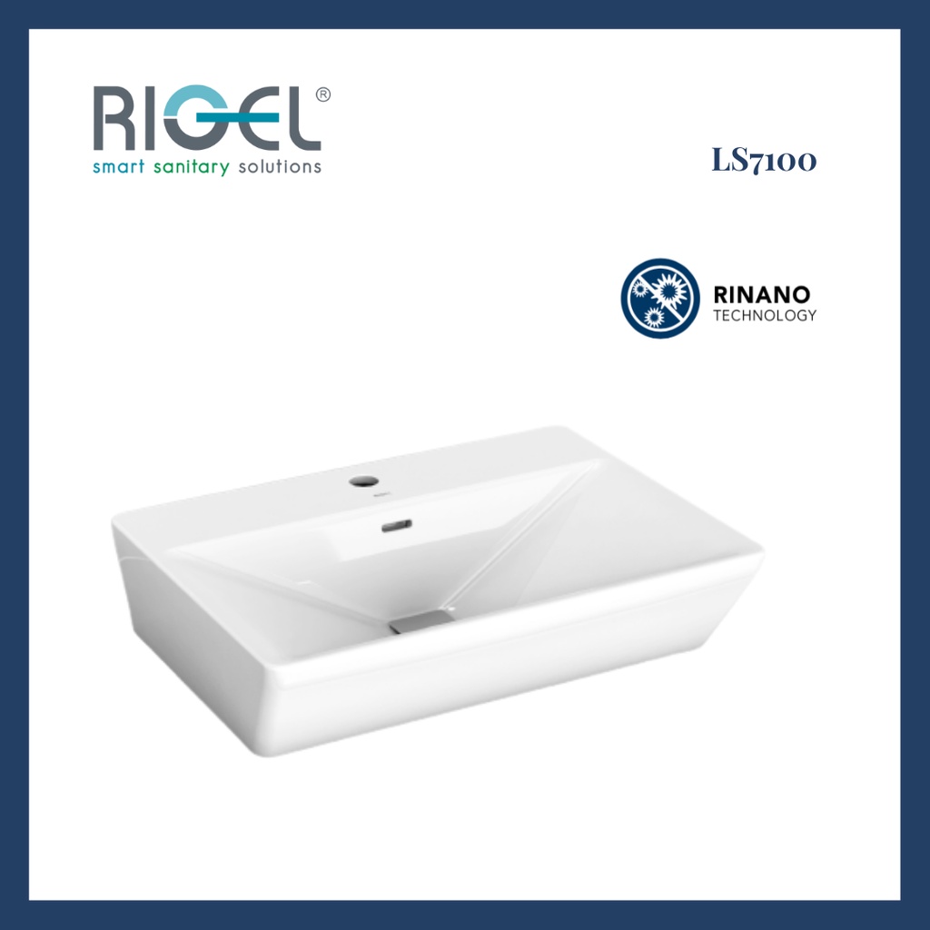 RIGEL Ceramic Sit On Toilet Basin LS7100 | Shopee Malaysia
