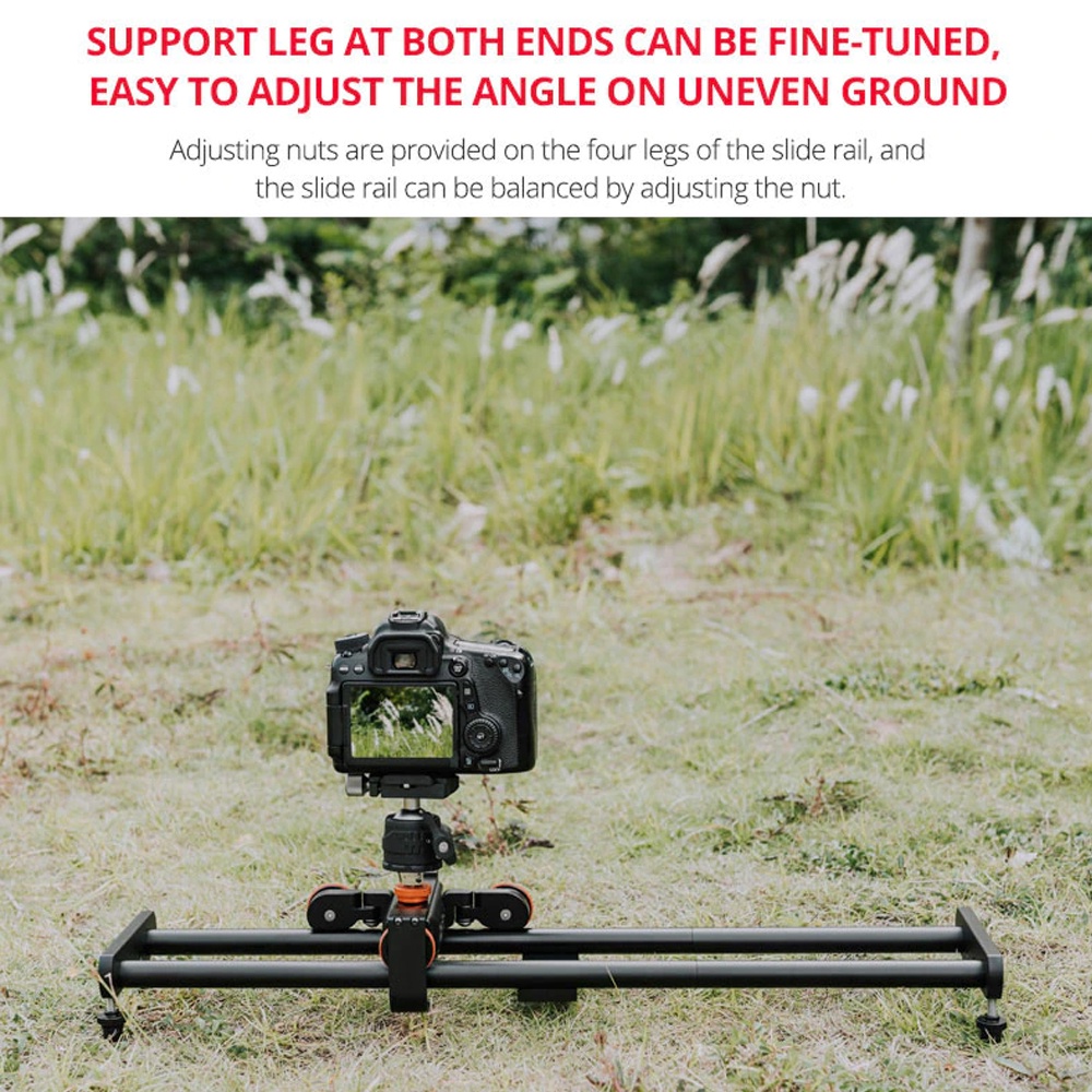 YELANGU L4X 3-Wheel Autodolly Motorized Electric Track Rail Slider ...