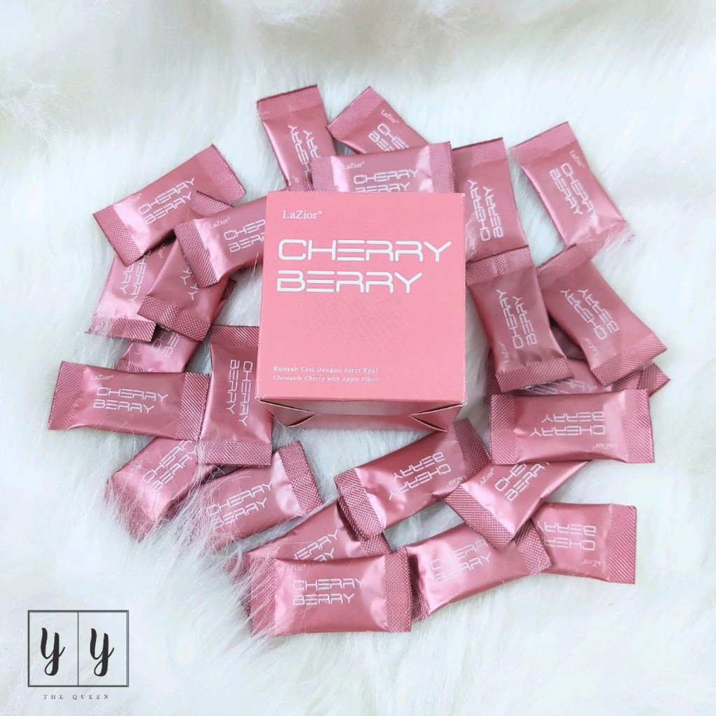 Lazior Cherry Berry 樱桃排毒糖 一盒25粒 现货 | Shopee Malaysia