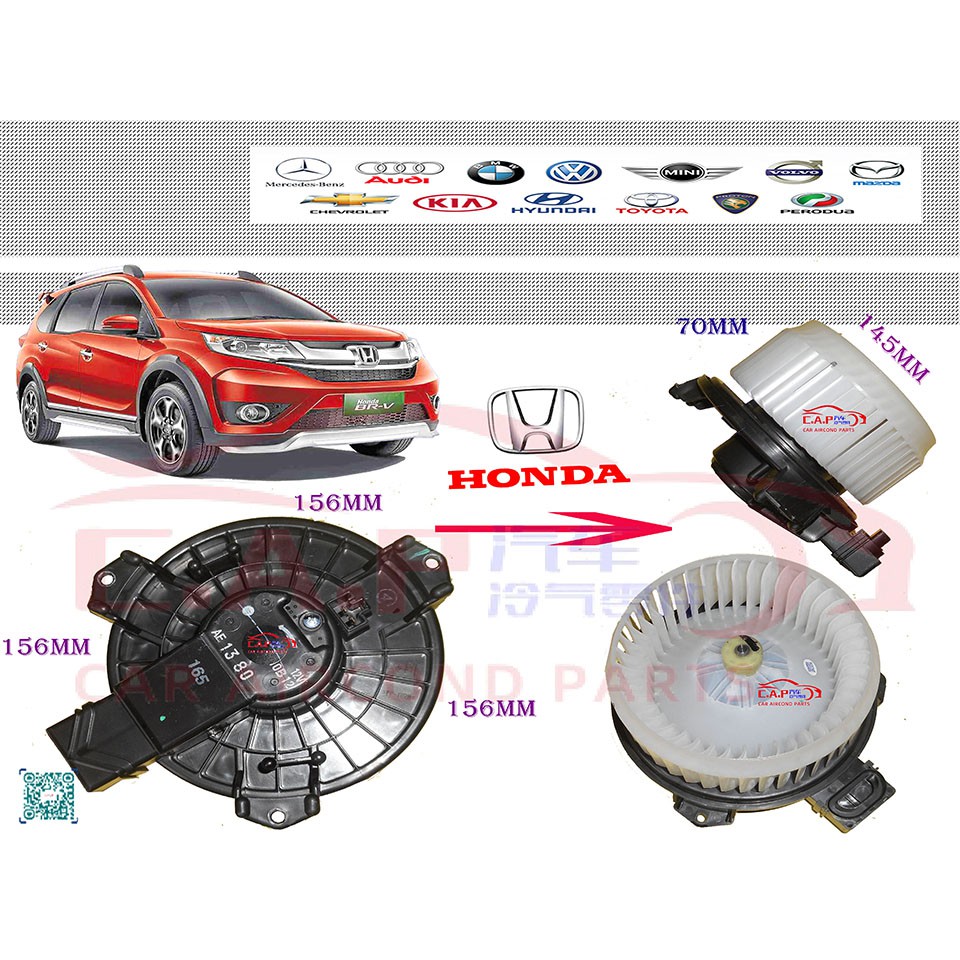 BLOWER MOTOR HONDA BRV 2017Y ( 02500121 ) | Shopee Malaysia
