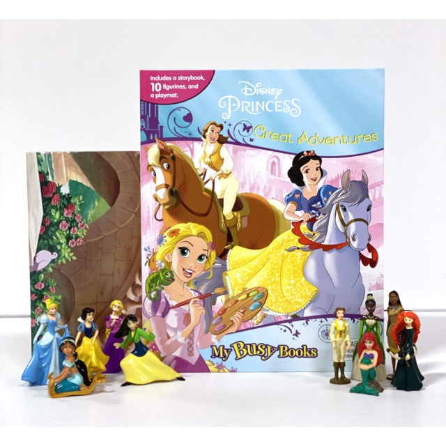 My Busy Book : Disney Princess Great Adventures | Shopee Malaysia