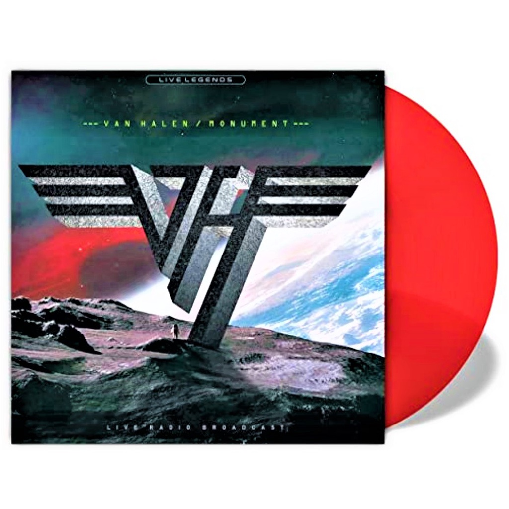 Van Halen - Monument : Live Radio Broadcast ( RED Transparent Vinyl ...