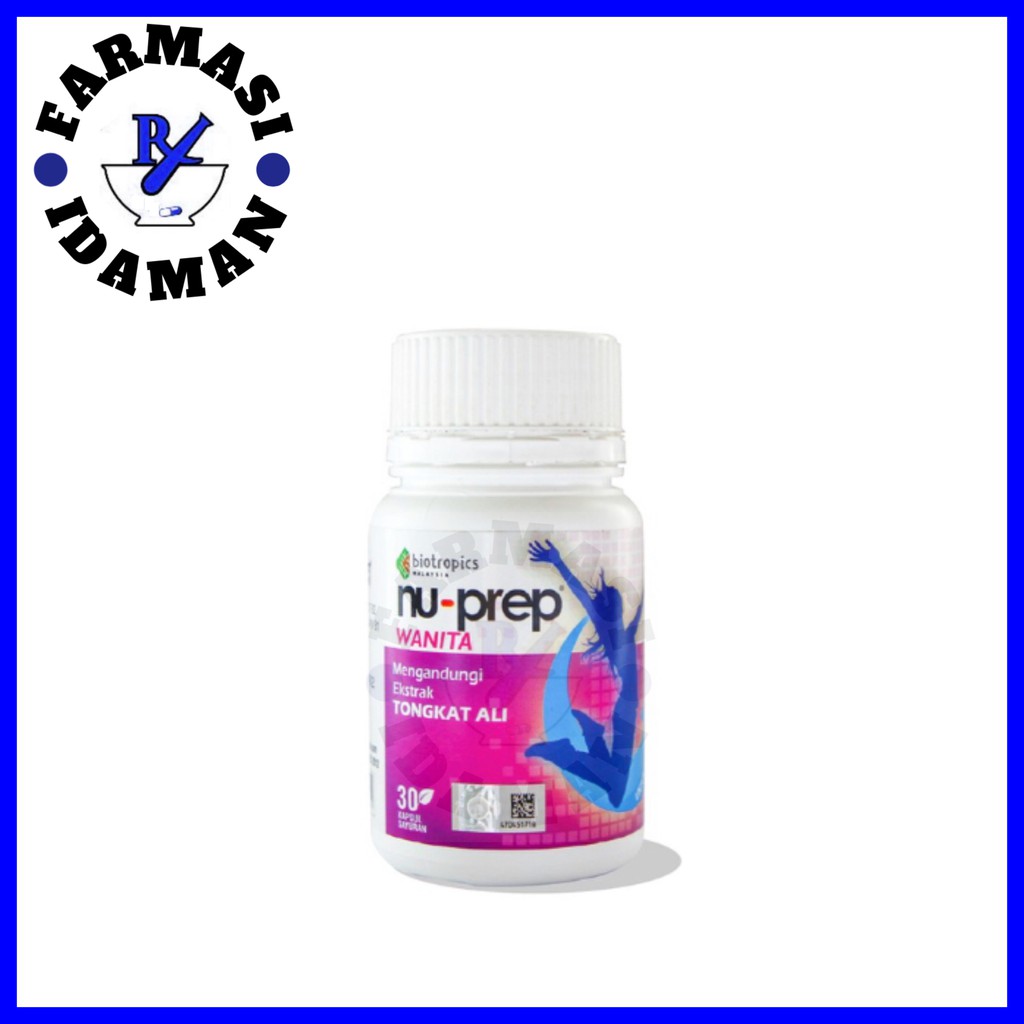 Nu-Prep Wanita 30's (Estrak Tongkat Ali) | Shopee Malaysia
