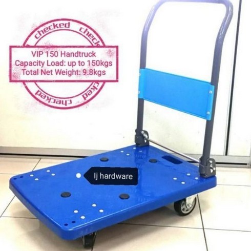 Heavy Duty Hand Truck / Foldable Platform Trolley Troli (Random Colour ...