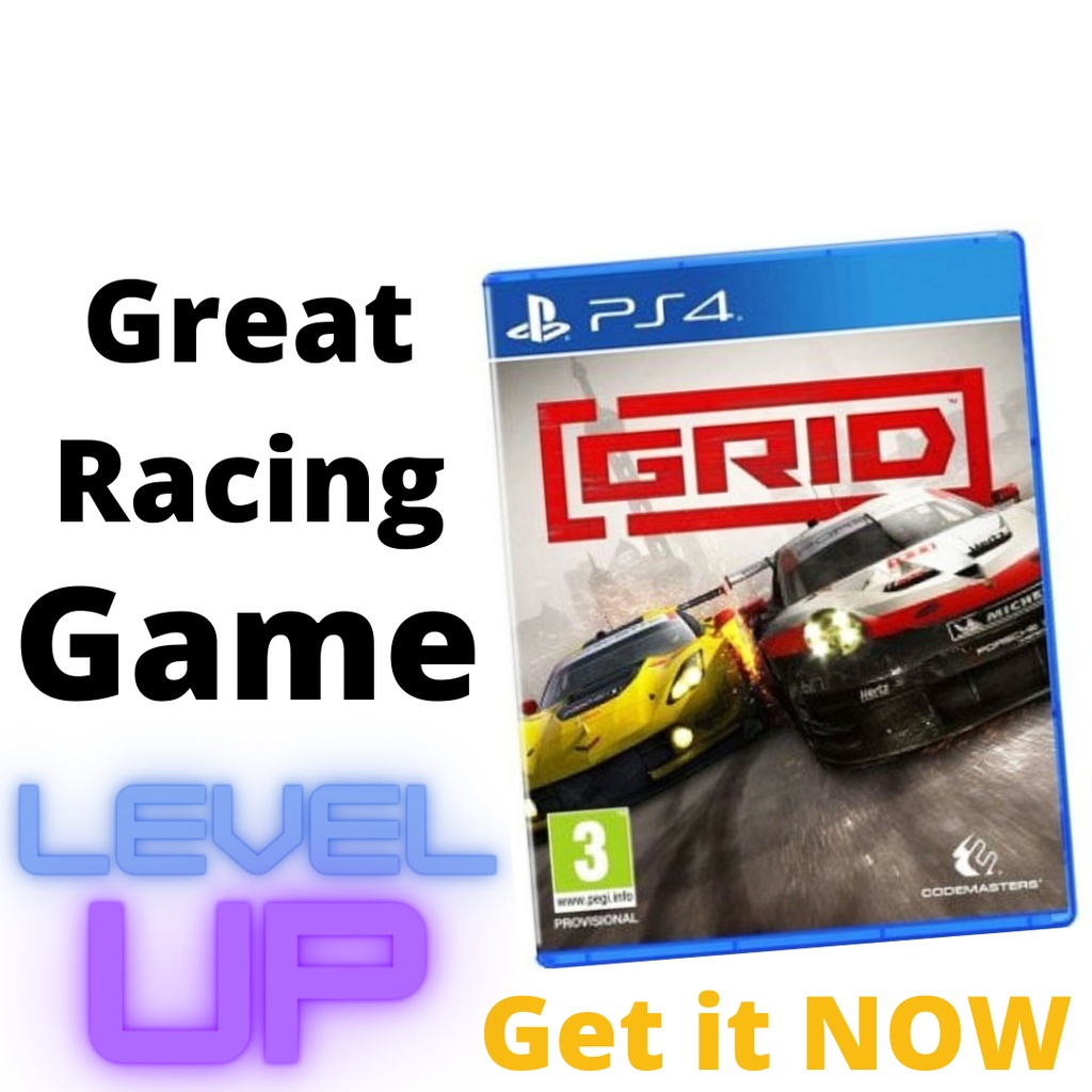 (Ready Stock) PS4 Grid (Physical Disc) | Shopee Malaysia