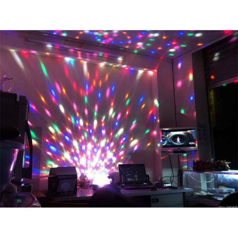 360 degree rotating led light with color changing laser light (HOT ...