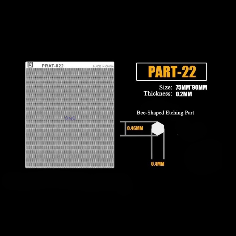 Metal Part HD Gundam Etching Part Metal Fitting GJ002 Part 19-Part 24 Metal Parts Metal Etching ...