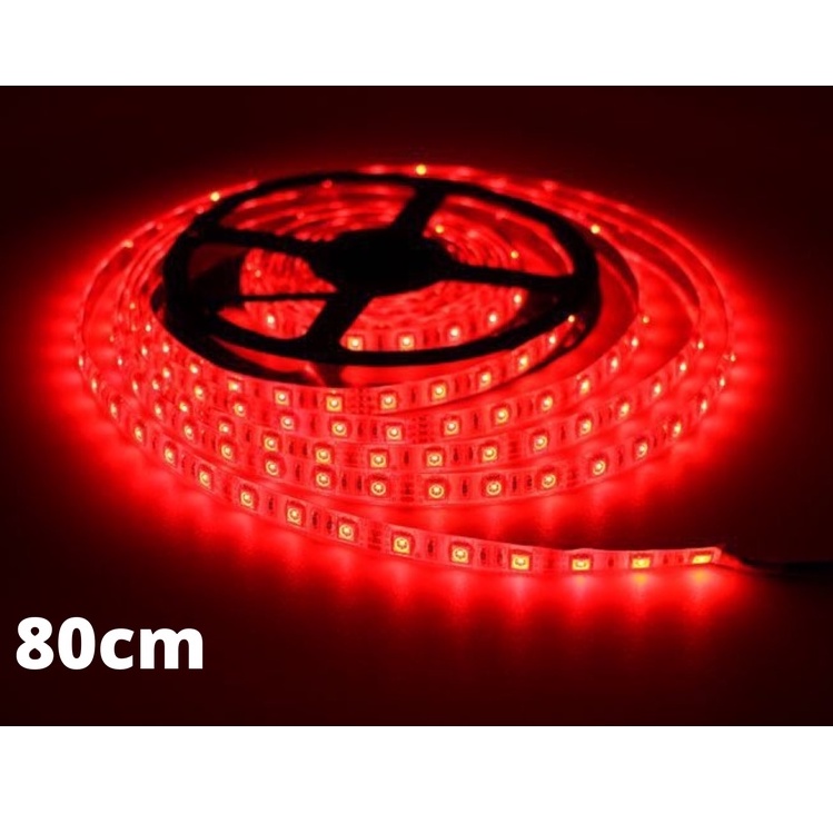 5050 LED strip Red Light 24V 80cm | Shopee Malaysia