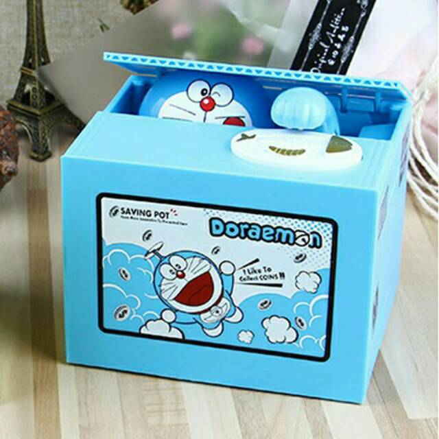 Doraemon Minion Hello Kitty Baymax Piggy Bank Coin Thief Unique Gift ...