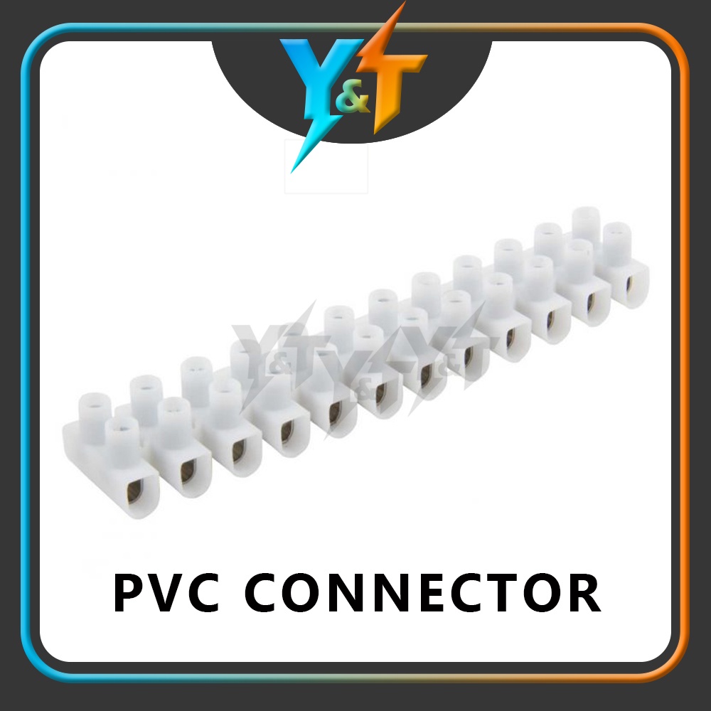 PVC Cable Connector / PVC Terminal Block 10A, 15A, 20A, 30A | Shopee ...