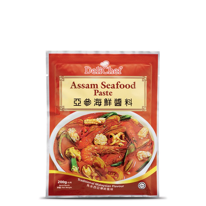 DeliChef Assam Seafood Paste 200g | Shopee Malaysia