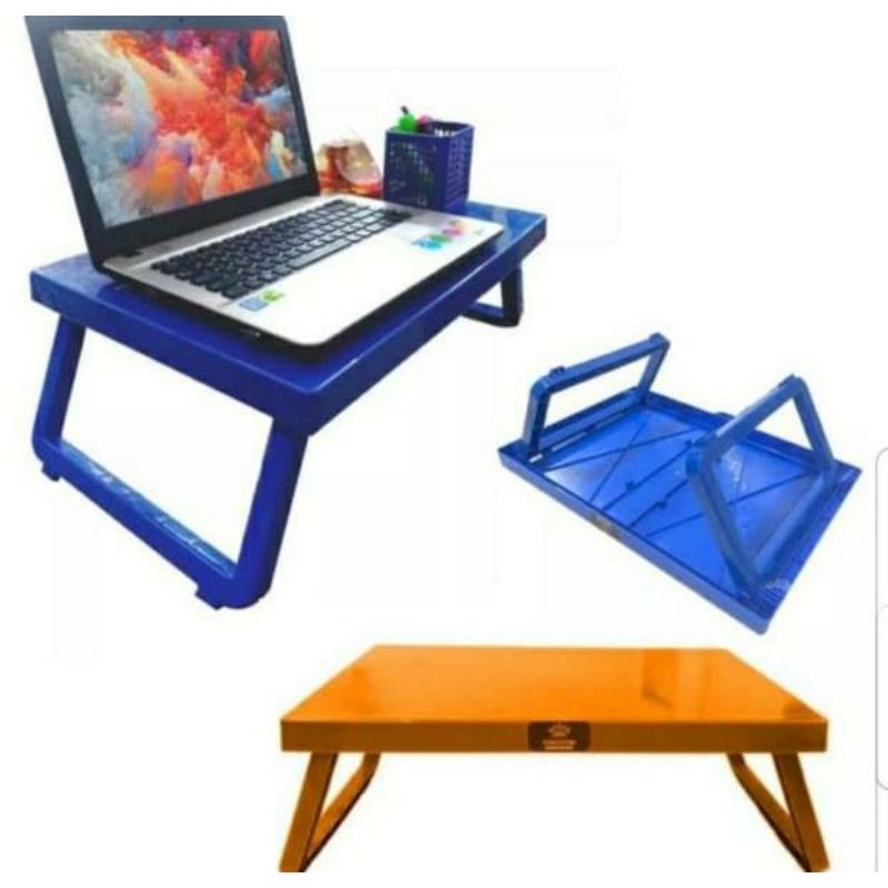 Portable folding table, laptop table, strong plastic study table ...