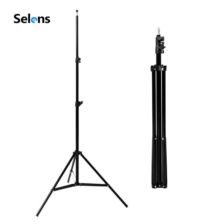 Selens 2m Tripod Ring Light Stand Photo Video Studio Lighting Stand for ...