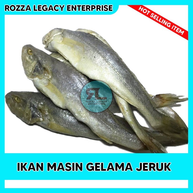 [READY STOCK] IKAN MASIN GELAMA JERUK TEMPATAN (300G) | Shopee Malaysia