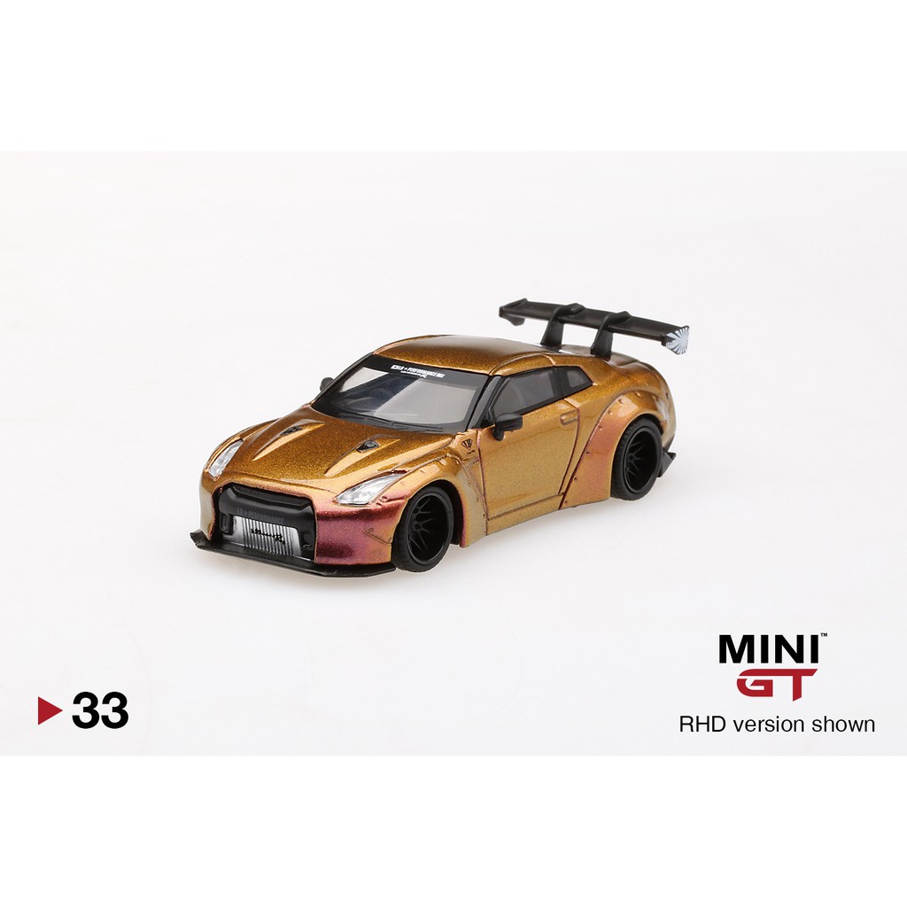 LB★WORKS Nissan GT-R (R35) Magic Bronze with Wing Hong Kong Exclusive ...