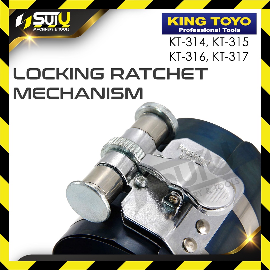 KING TOYO KTPRC-01 / KT-314 / KT-315 / KT-316 / KT-317 3"-6" Piston Ring Compressor (53-175MM ...