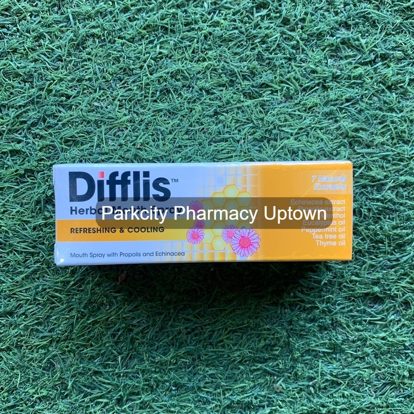 Difflis Herbal Refreshing & Cooling Mouth Spray 15ml 01 7913 | Shopee ...