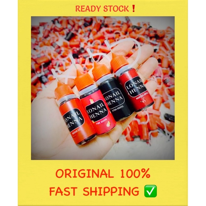 LONAIL HENNA VIRAL | HENNA ASLI | HENNA HALAL | Shopee Malaysia