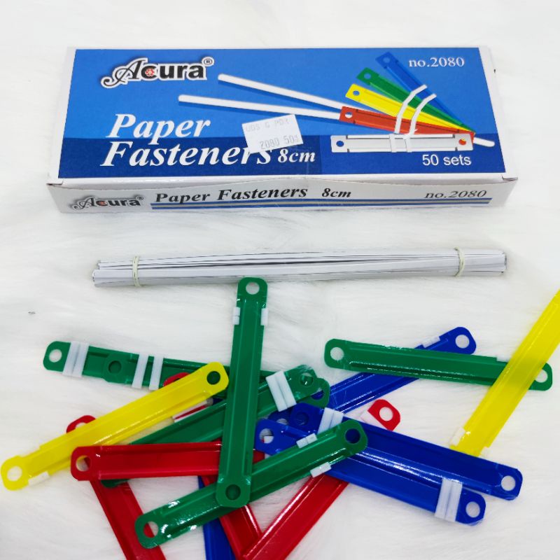 Paper Fasteners 8cm(50set+-) | Shopee Malaysia